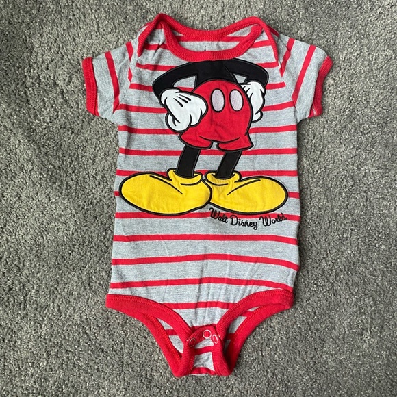 Disney | One Pieces | Mickey Mouse Bodysuit Disney Baby Clothes | Poshmark